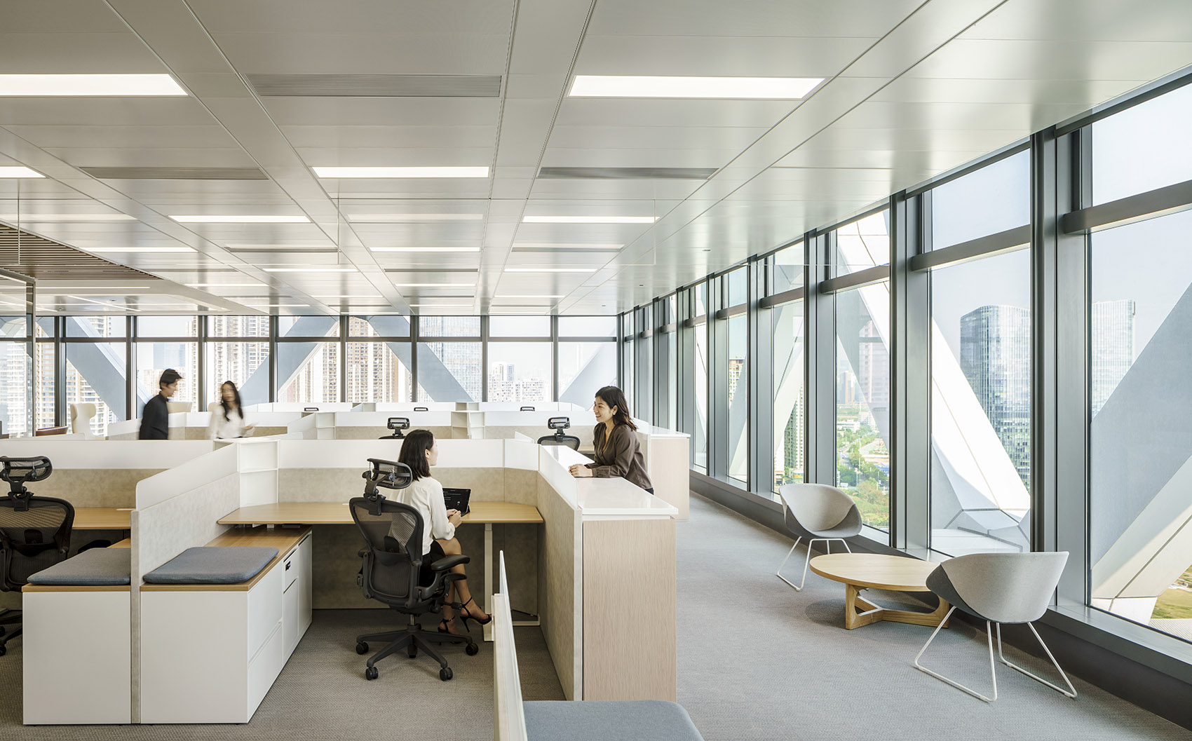 Shenzhen Rural Commercial Bank Headquarters, China by SOM - 谷德设计网