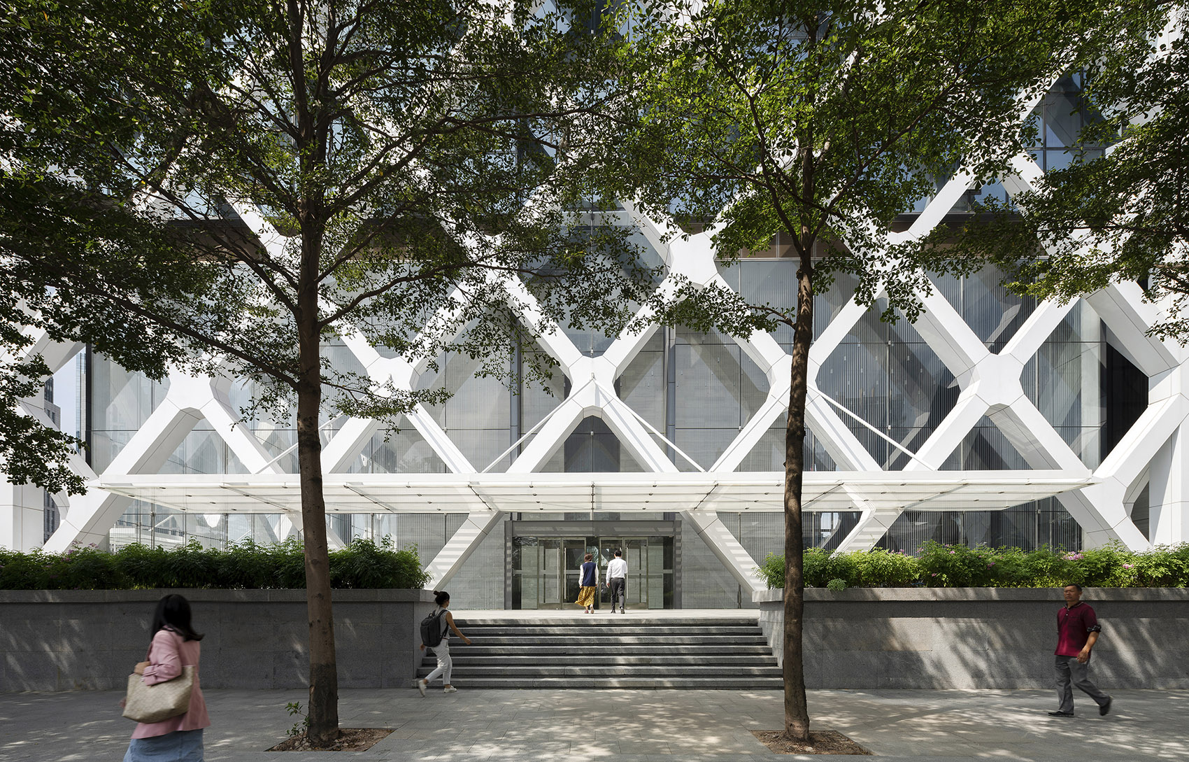 Shenzhen Rural Commercial Bank Headquarters, China by SOM - 谷德设计网