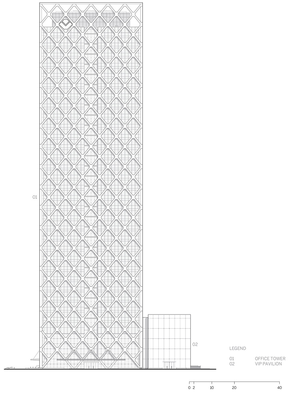 Shenzhen Rural Commercial Bank Headquarters, China by SOM - 谷德设计网