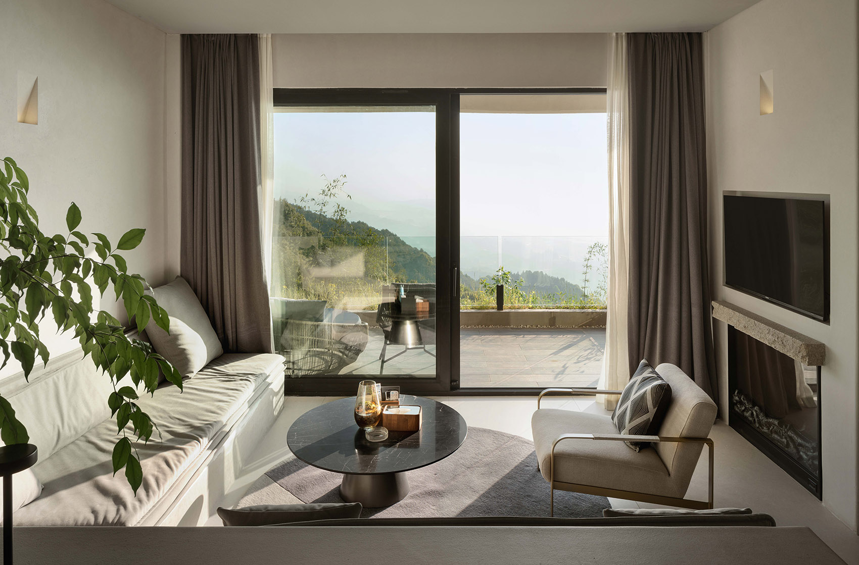 Chongqing Yufeng Mountain Munwood Resort Hotel, China by IDO (Init Design Office) + Chongqing ...