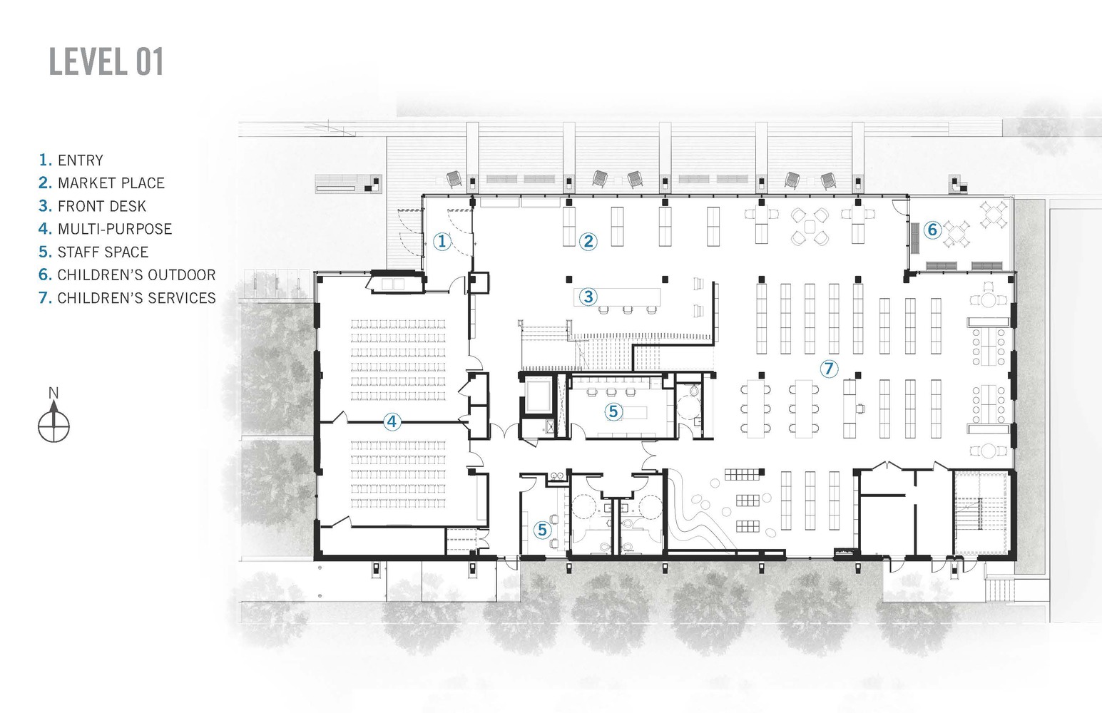 Southwest Library by Perkins&Will - 谷德设计网
