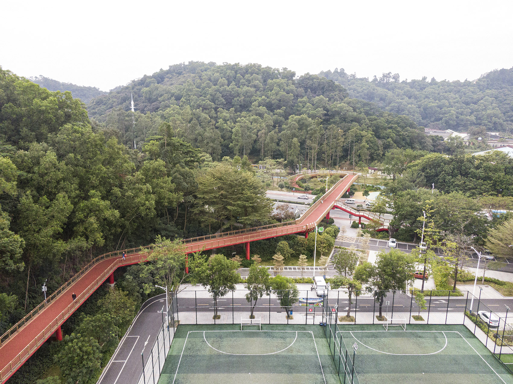 Jianghai Cloud Bridge, China by T. Y. Lin International Engineering ...
