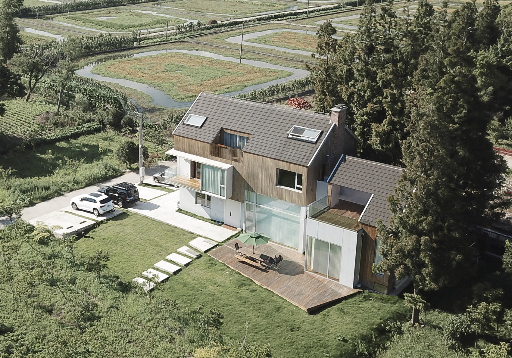 Shen House in Chongming, Shanghai by Greyspace Architects - 谷德设计网