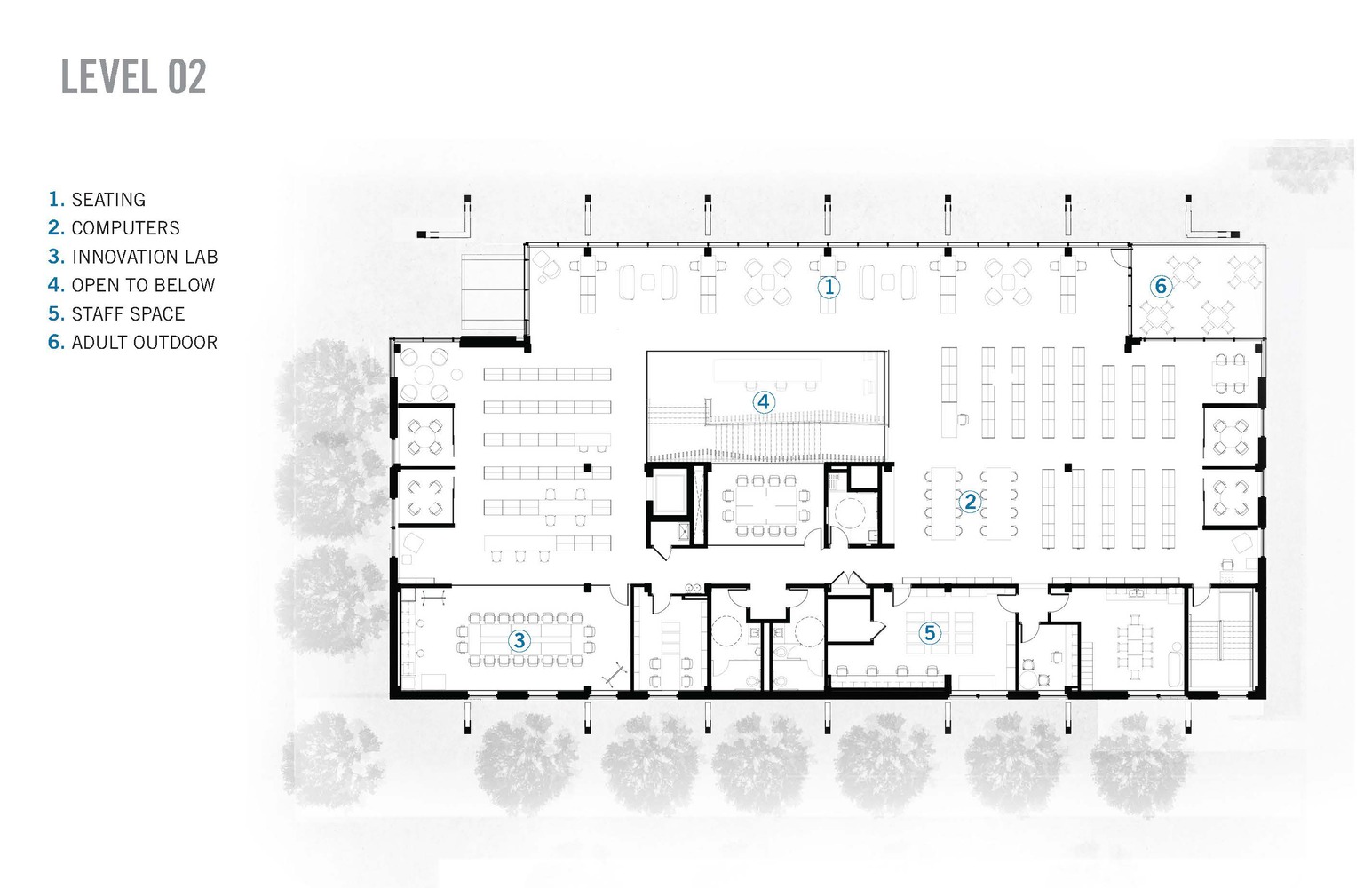 Southwest Library by Perkins&Will - 谷德设计网