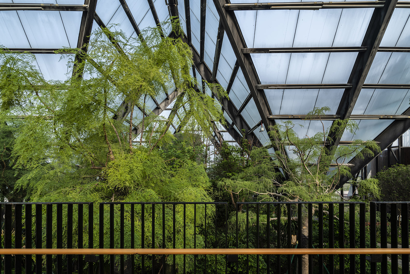 Hengshui Botanical Garden Greenhouse Exhibition Hall, China by Interval ...