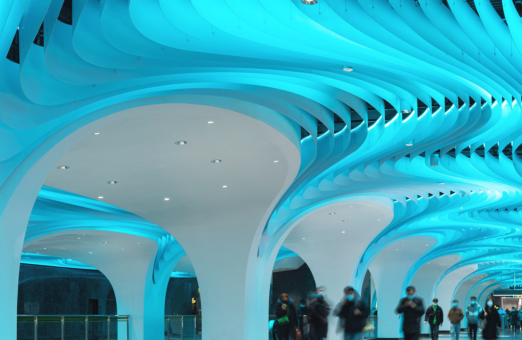 Shanghai Subway Line 14 Yuyuan Station, China by XING DESIGN - 谷德设计网