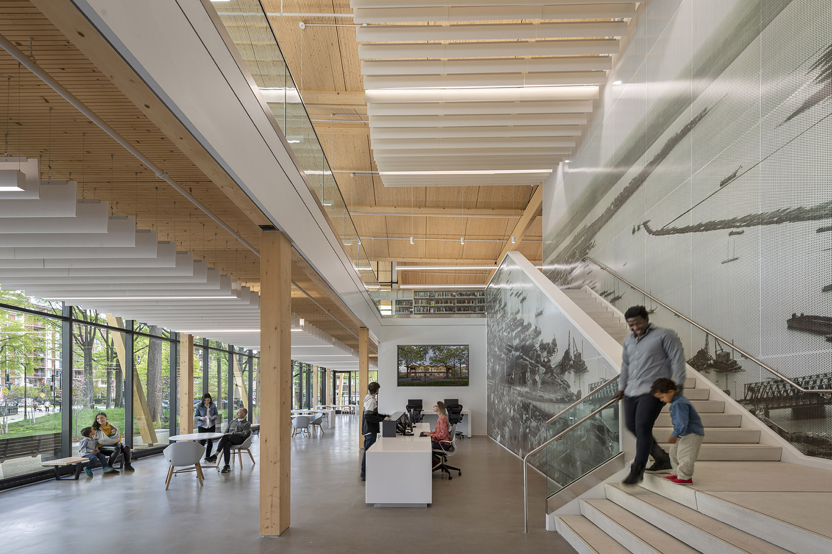 华盛顿特区公共图书馆西南馆 / Perkins&Will - 谷德设计网