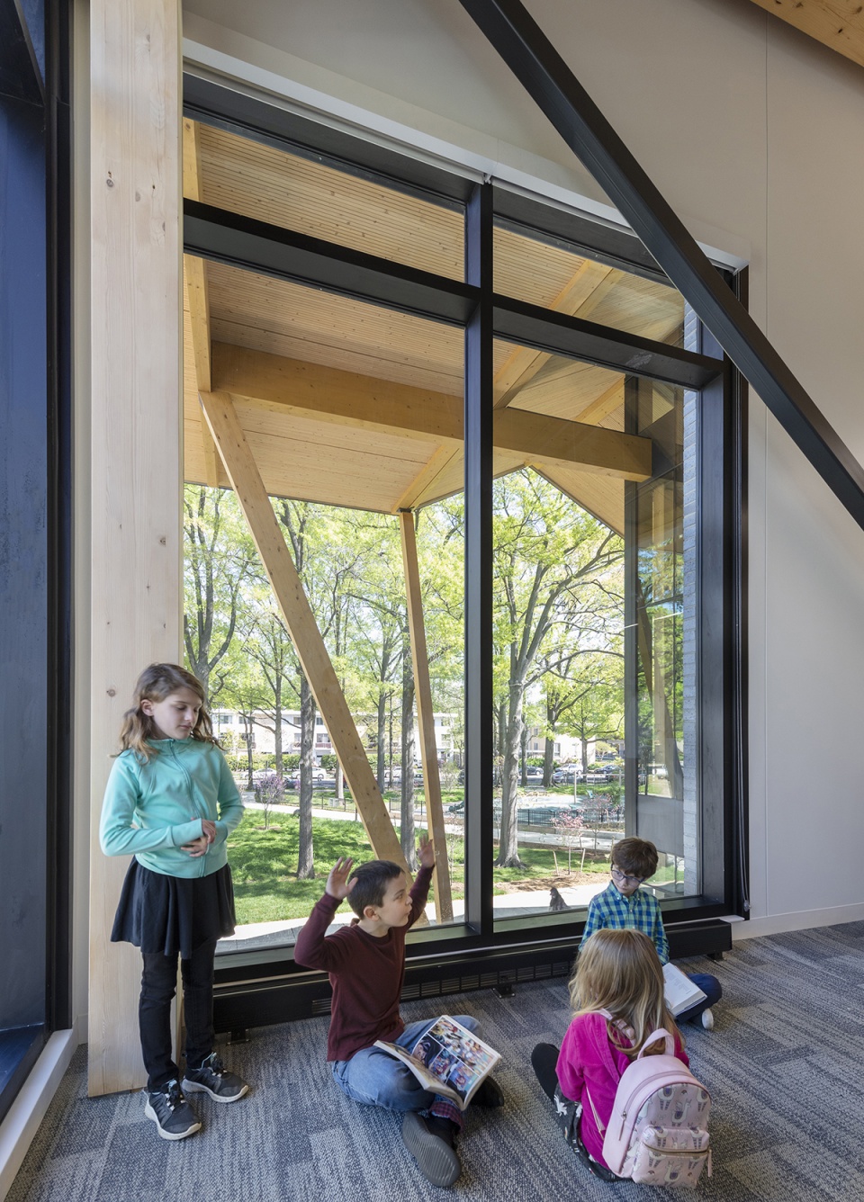 Southwest Library by Perkins&Will - 谷德设计网