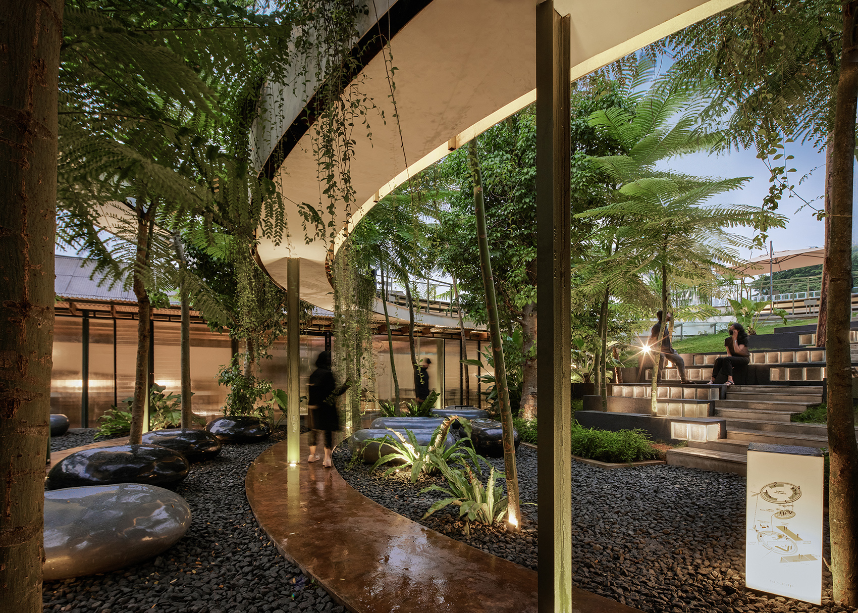 Tanatap Ring Garden Coffee Shop by RAD+ar - 谷德设计网