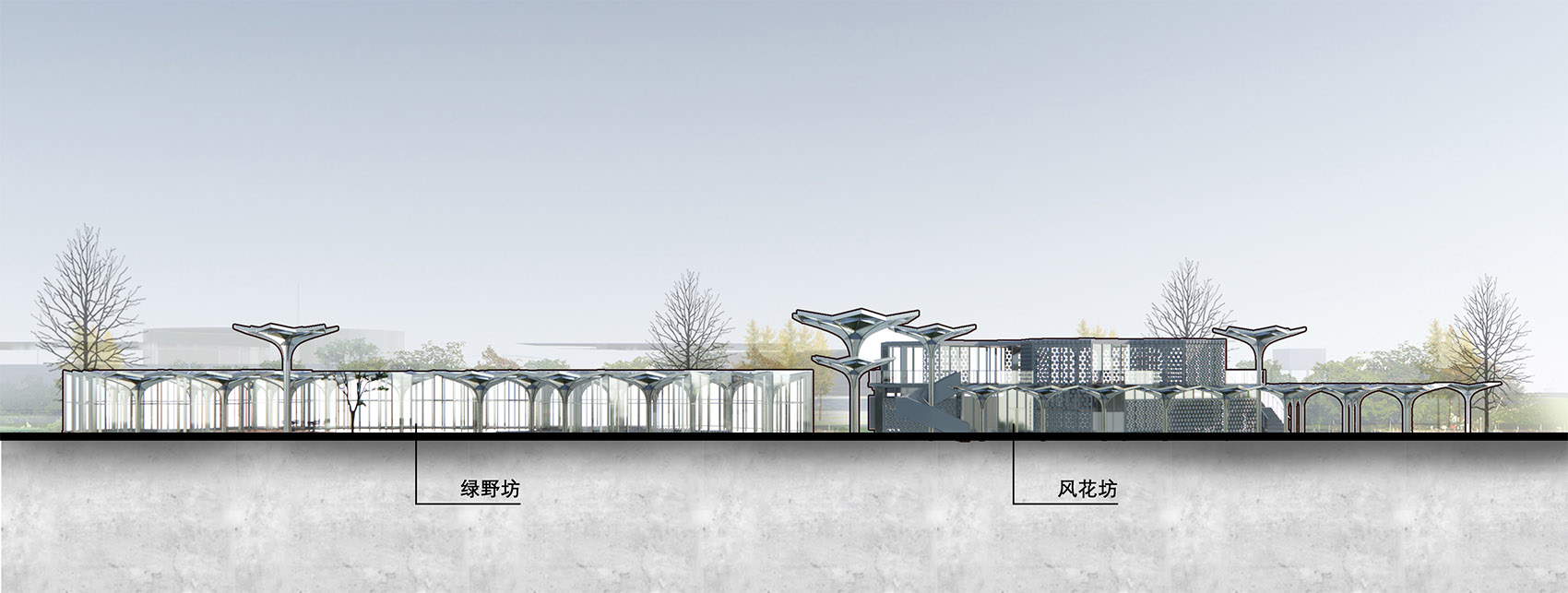 YinXing Li Culture-themed Commercial Street Design, China by SEU A+A ...