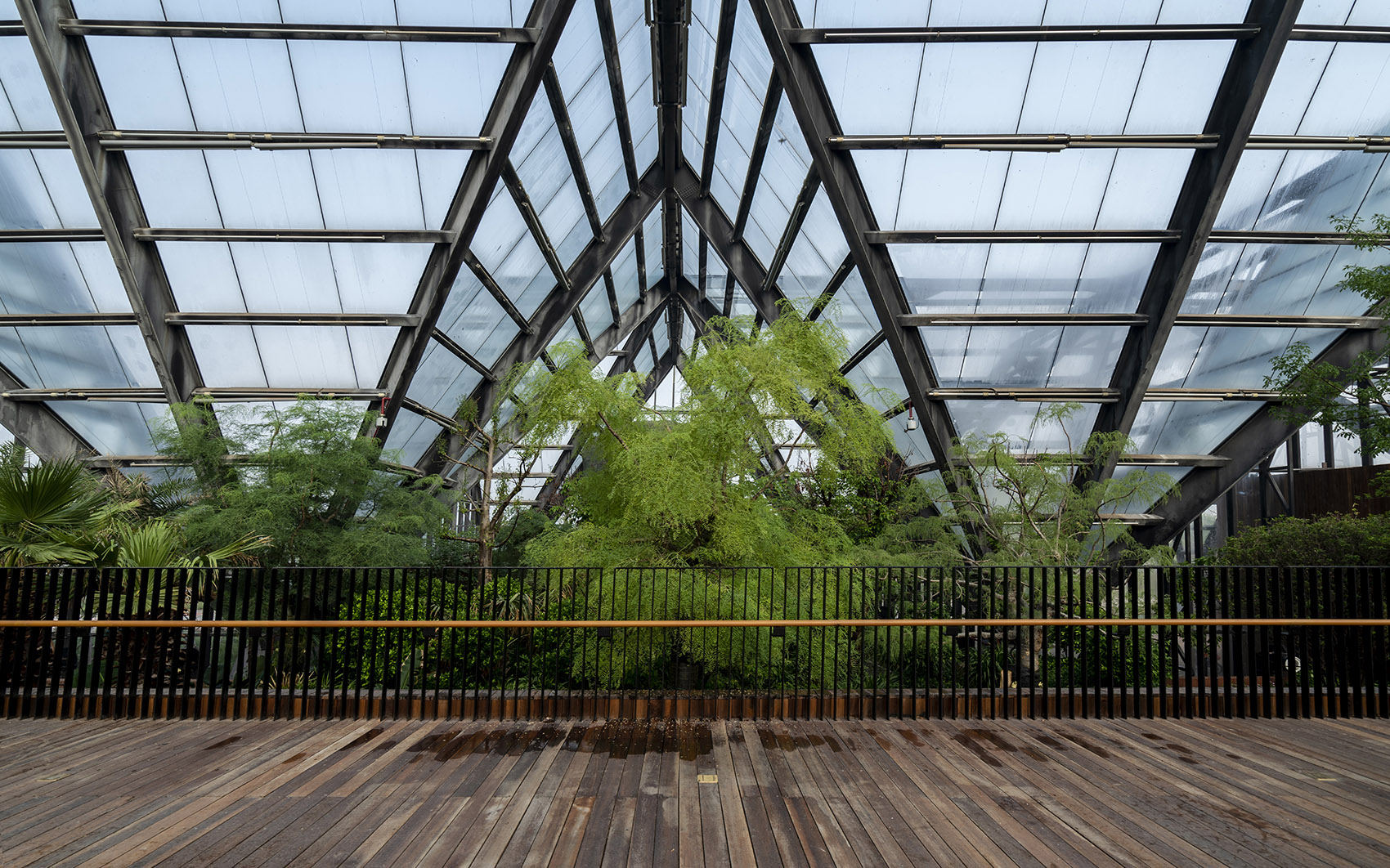 Hengshui Botanical Garden Greenhouse Exhibition Hall, China by Interval ...
