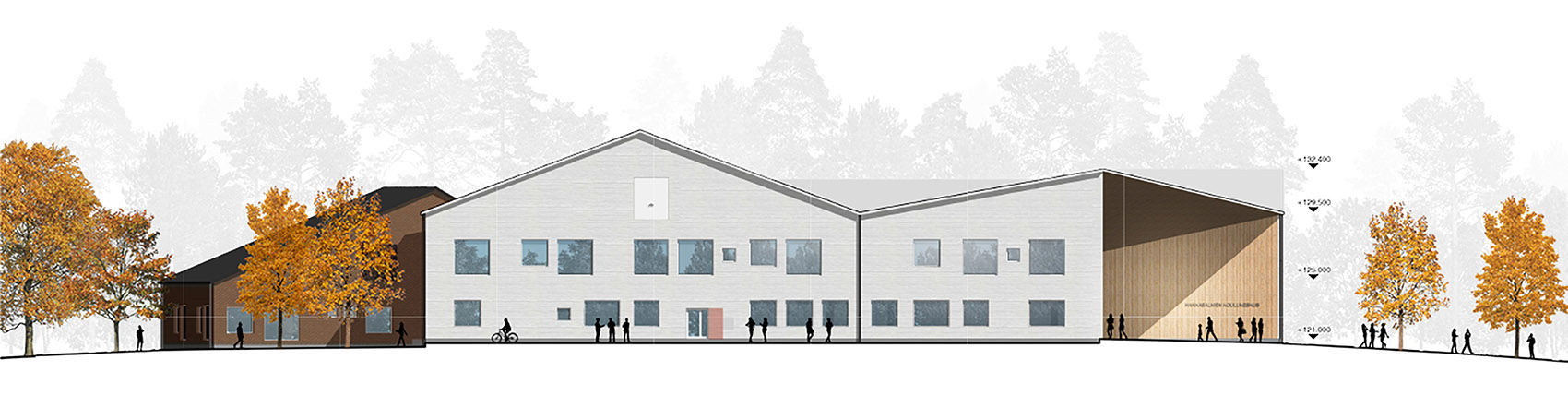 Hankasalmi School Centre, Finland by Parviainen Architects - 谷德设计网