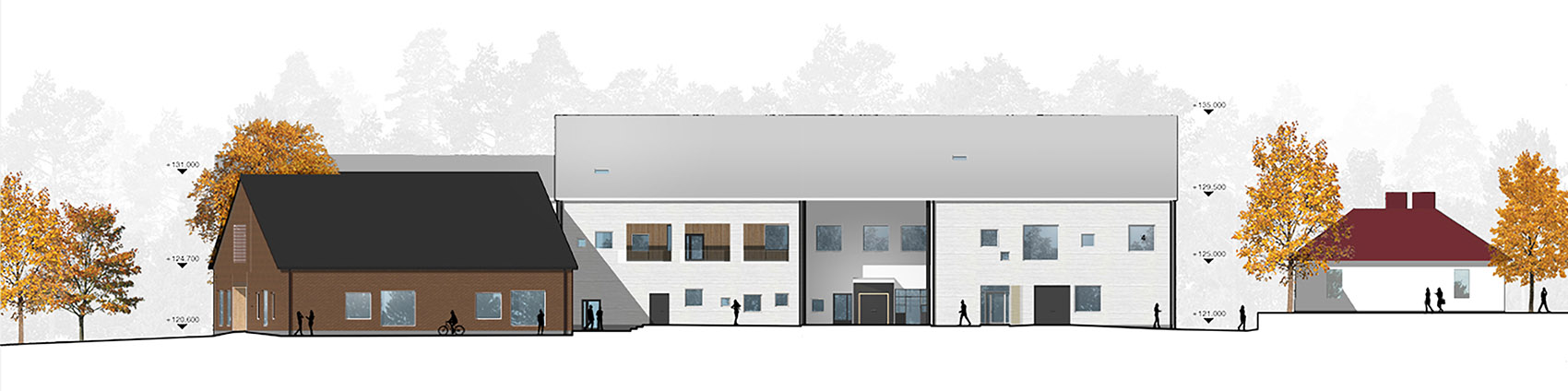 Hankasalmi School Centre, Finland by Parviainen Architects - 谷德设计网