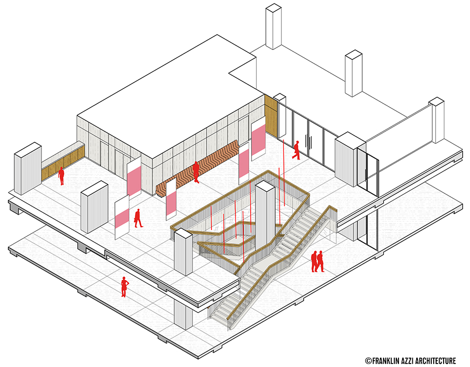 WORKSTATION, OFFICE BUILDING AT COURBEVOIE by Franklin Azzi ...