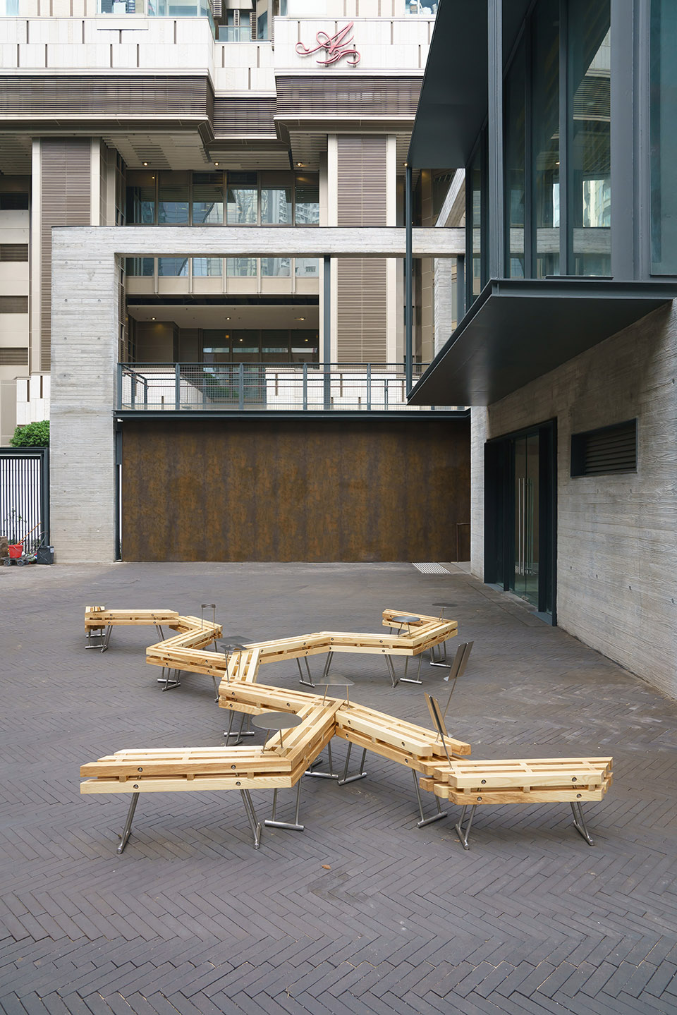 BRANCHING BENCHES by Napp Studio & Architects - 谷德设计网