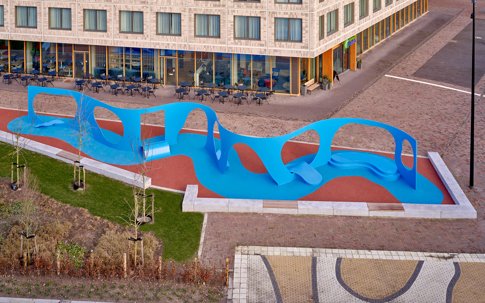 Baltimore Bend Playground by Arttenders + Studio Spass - 谷德设计网