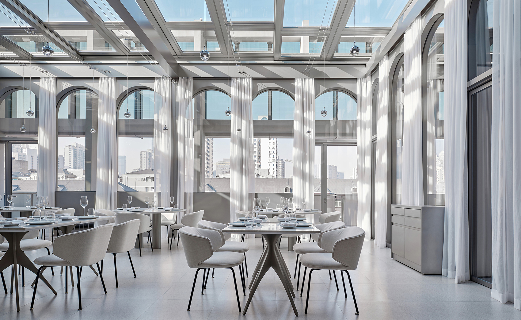 New Wave by Da Vittorio Restaurant, China by Linehouse - 谷德设计网