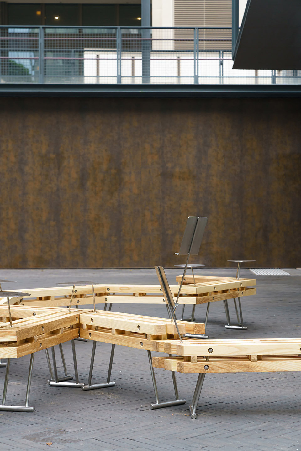 BRANCHING BENCHES by Napp Studio & Architects - 谷德设计网