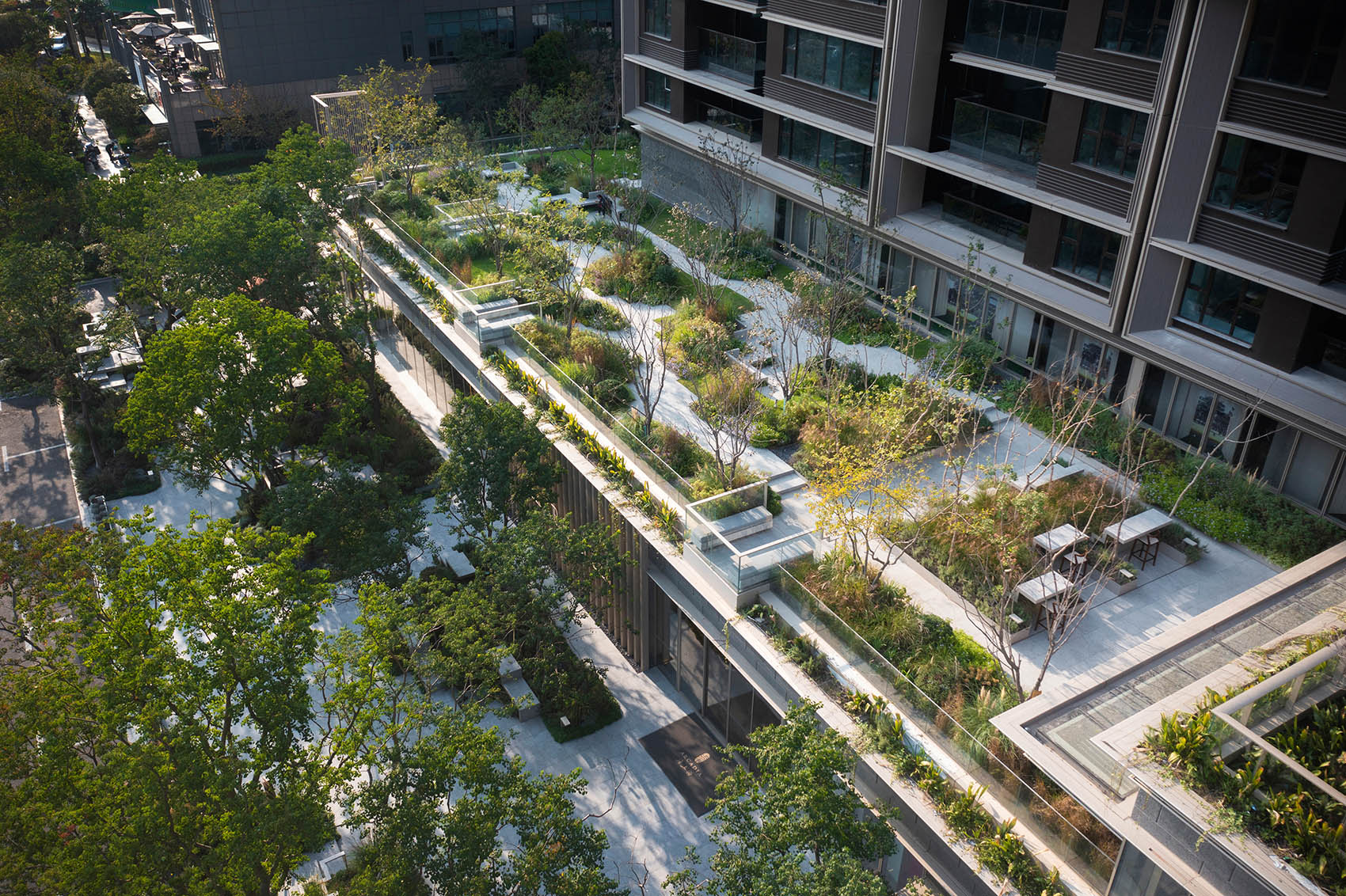 Urban Valley — Yanlord Arcadia Shanghai, China by TROP: terrains + open ...