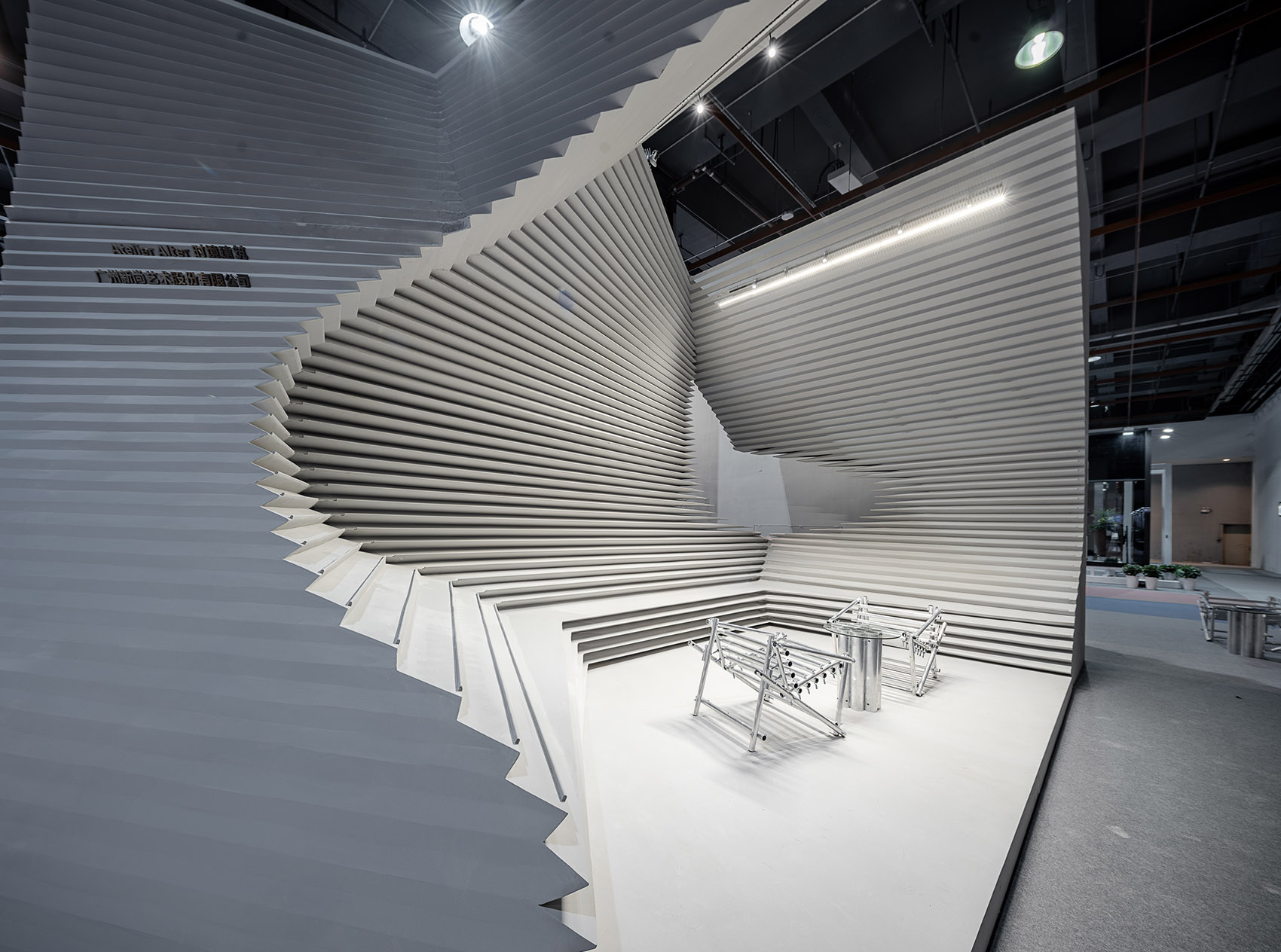 Duo-purposed Exhibition Pavilion by Atelier Alter Architects - 谷德设计网