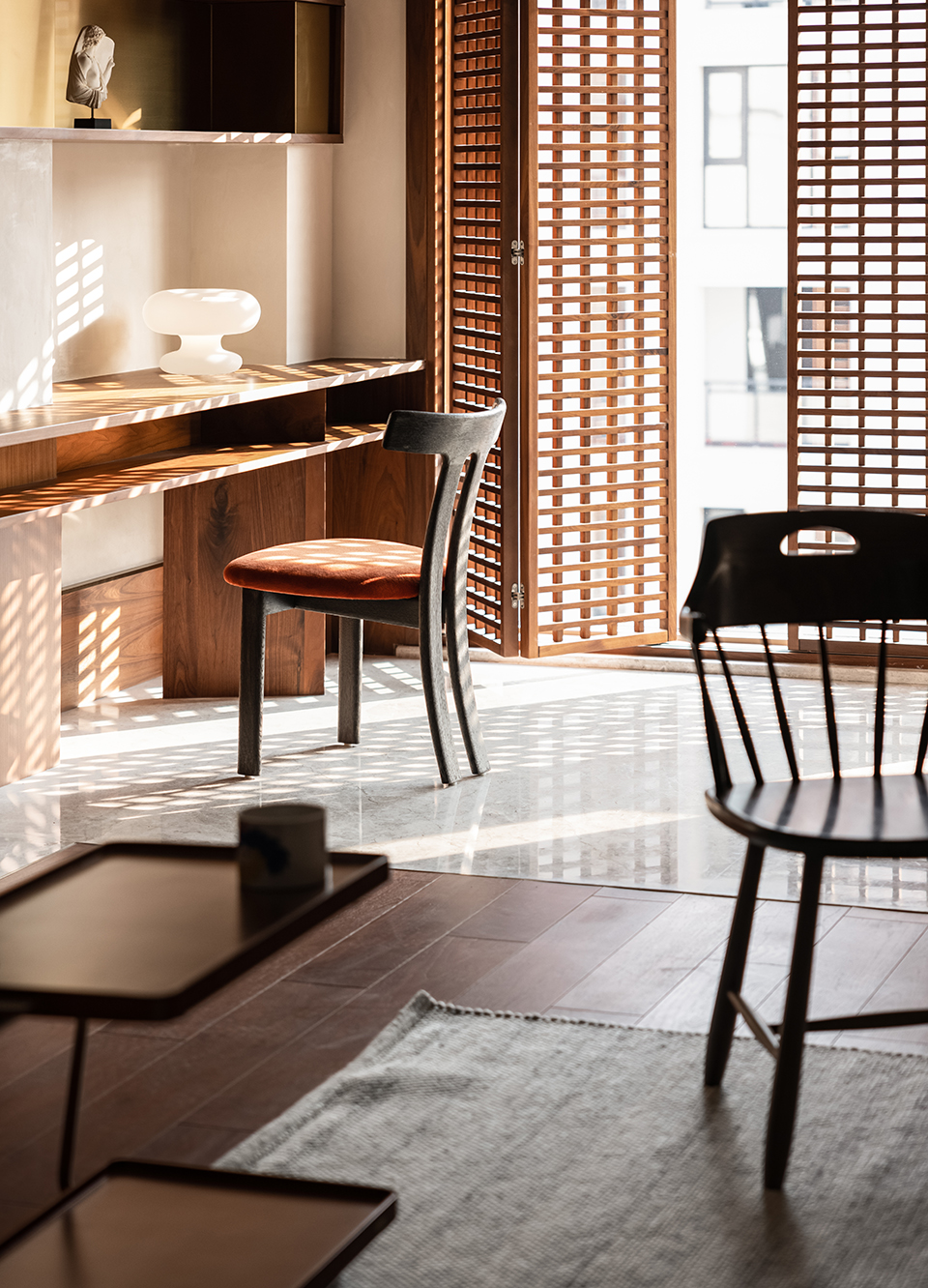 Haining residence-Yidun, China by Hangzhou mountain soil Interior ...