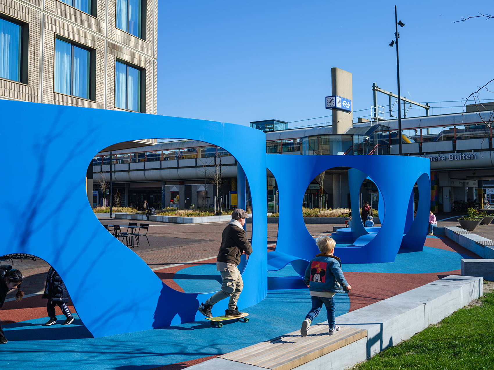 Baltimore Bend Playground by Arttenders + Studio Spass - 谷德设计网