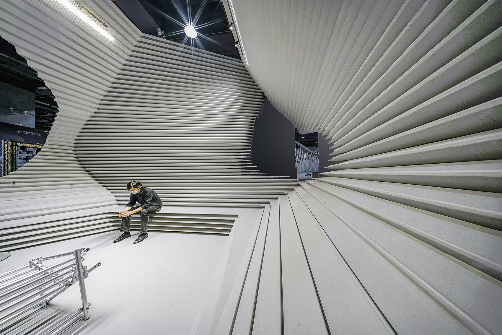 Duo-purposed Exhibition Pavilion by Atelier Alter Architects - 谷德设计网