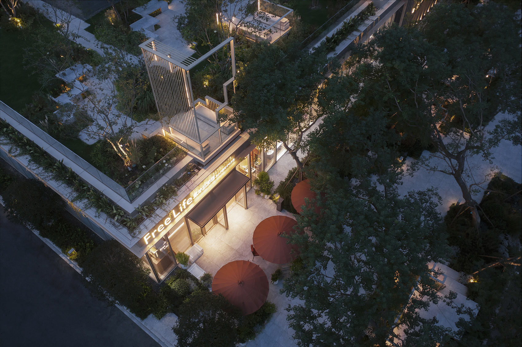 Urban Valley — Yanlord Arcadia Shanghai, China by TROP: terrains + open ...