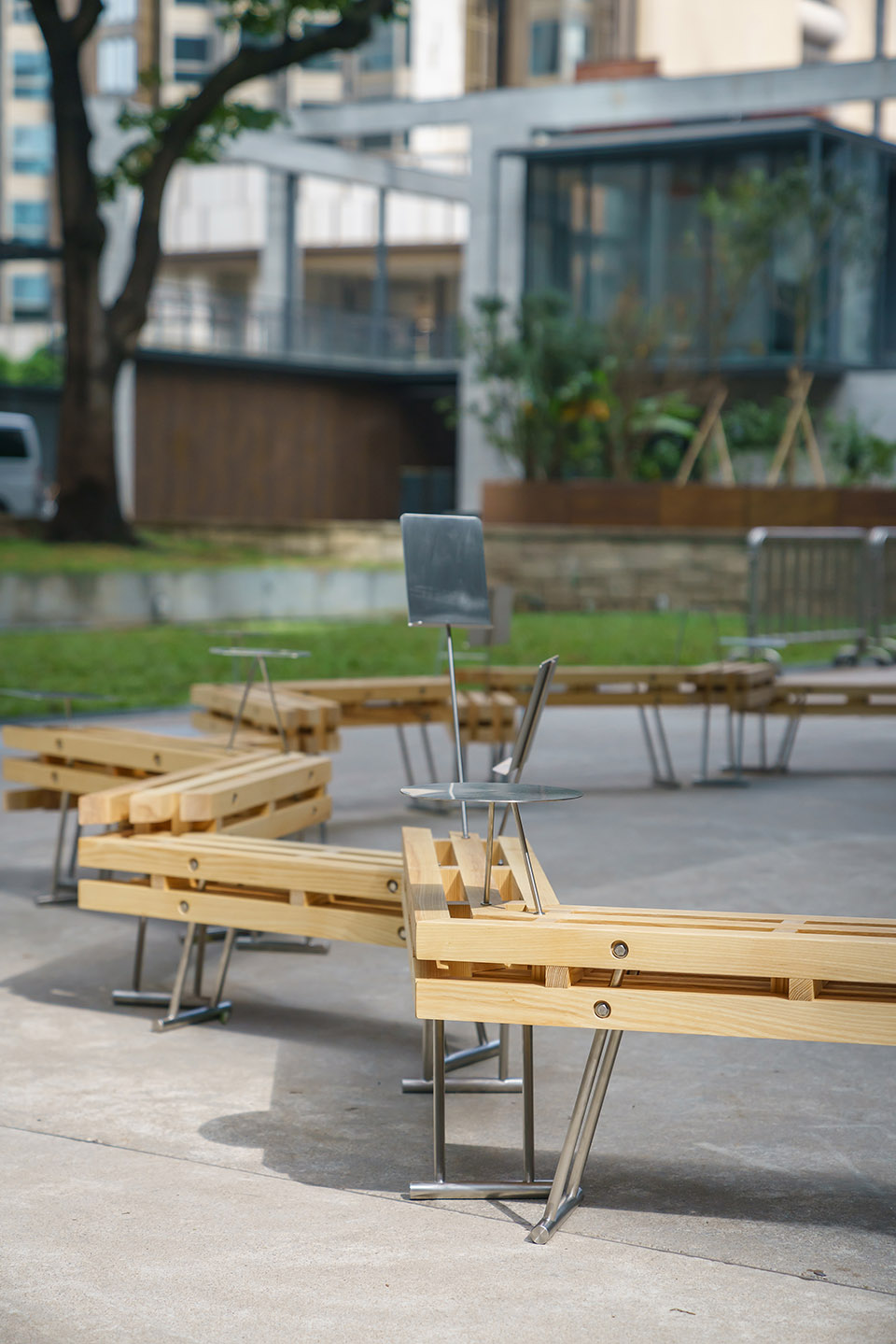 BRANCHING BENCHES by Napp Studio & Architects - 谷德设计网