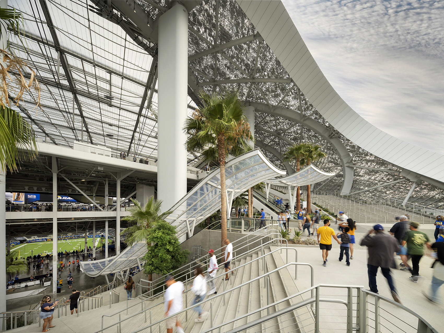 SoFi Stadium by HKS Architects - 谷德设计网