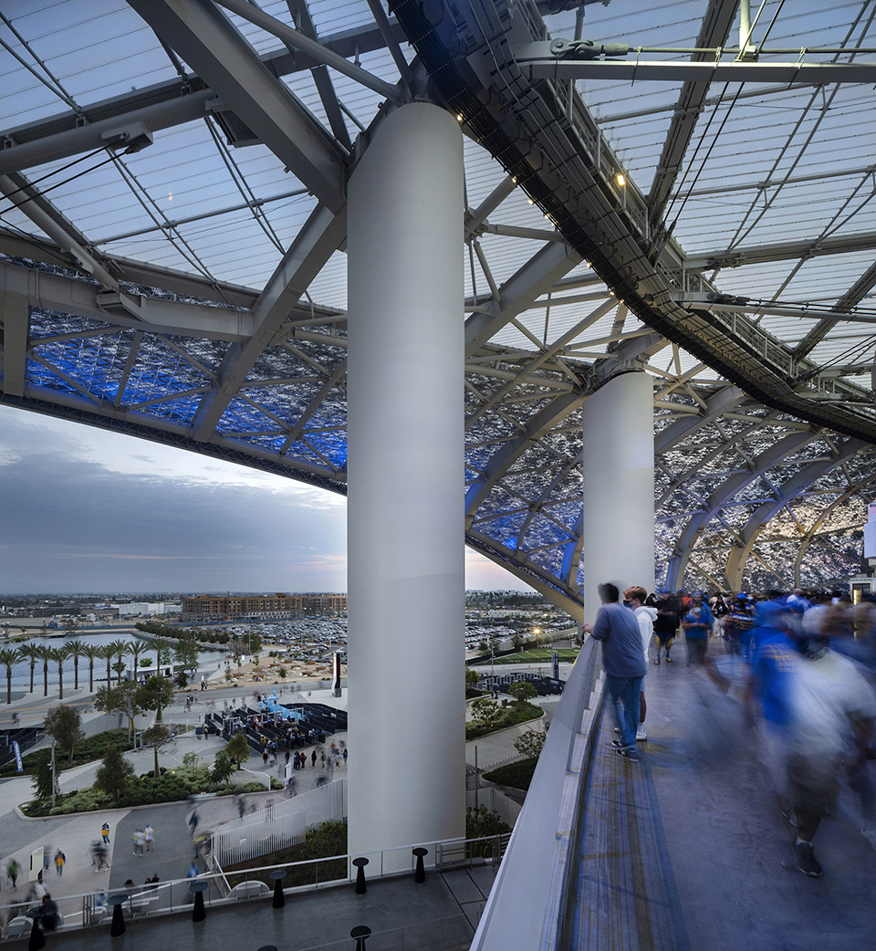 SoFi Stadium by HKS Architects - 谷德设计网