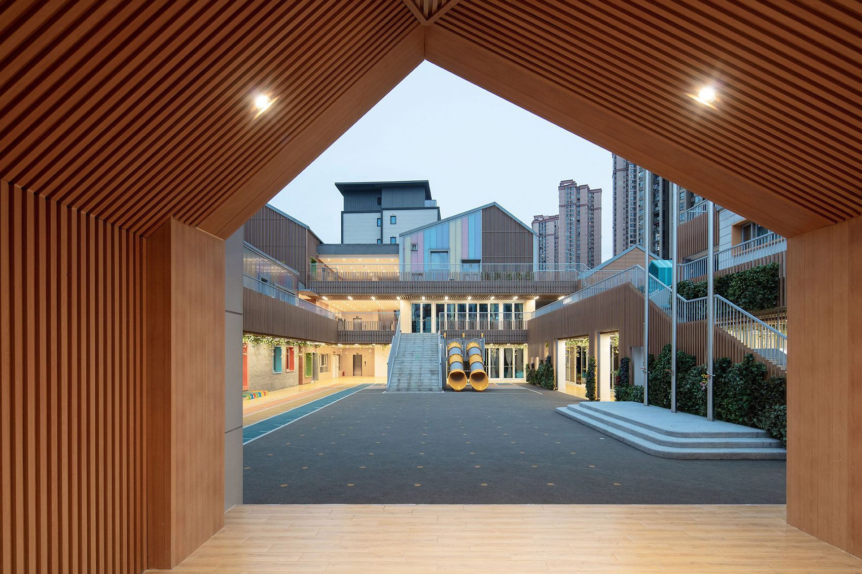 Luping North Kindergarten, Liangjiang New District, Chongqing, China by ...