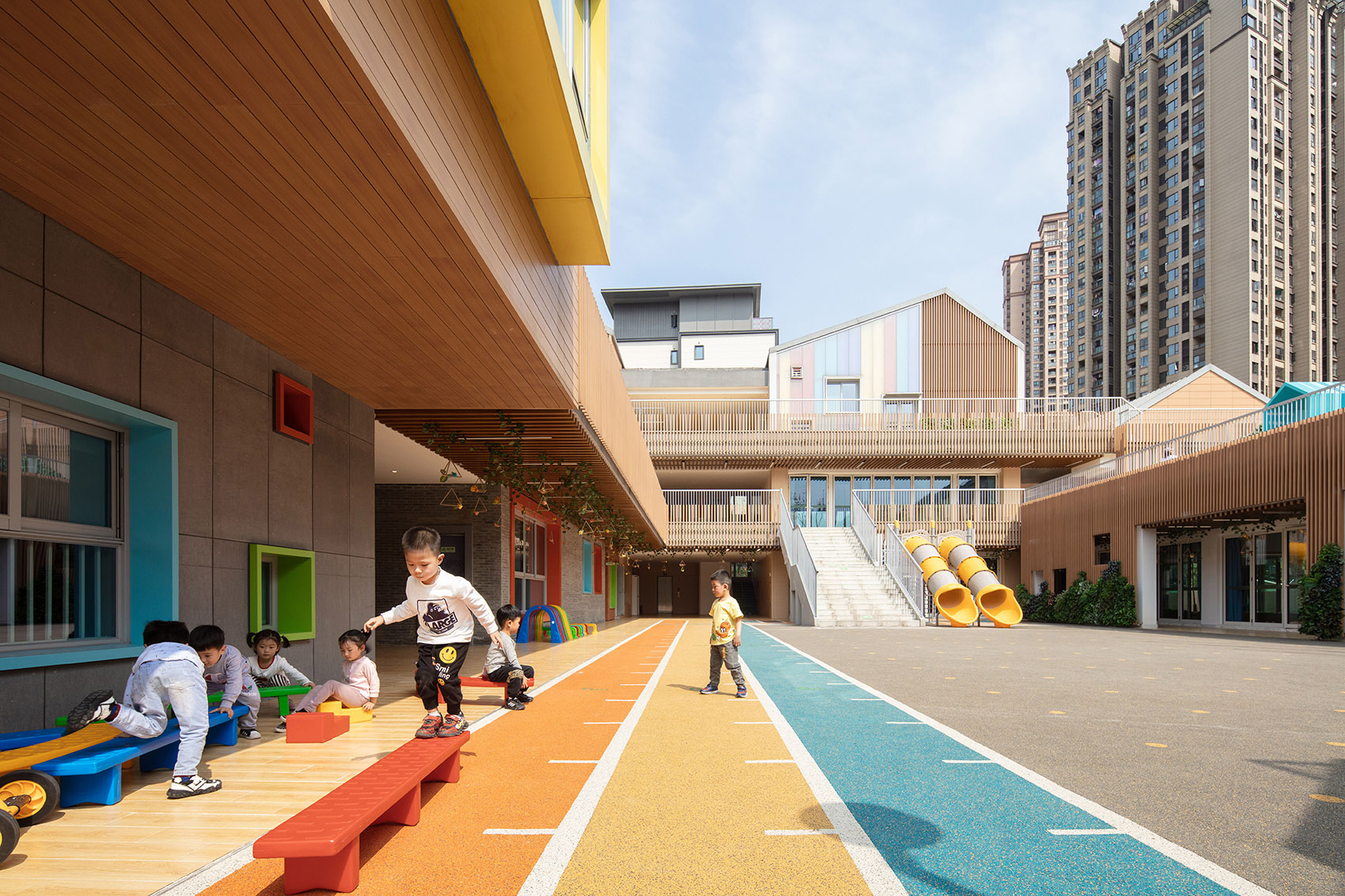 Luping North Kindergarten, Liangjiang New District, Chongqing, China by ...