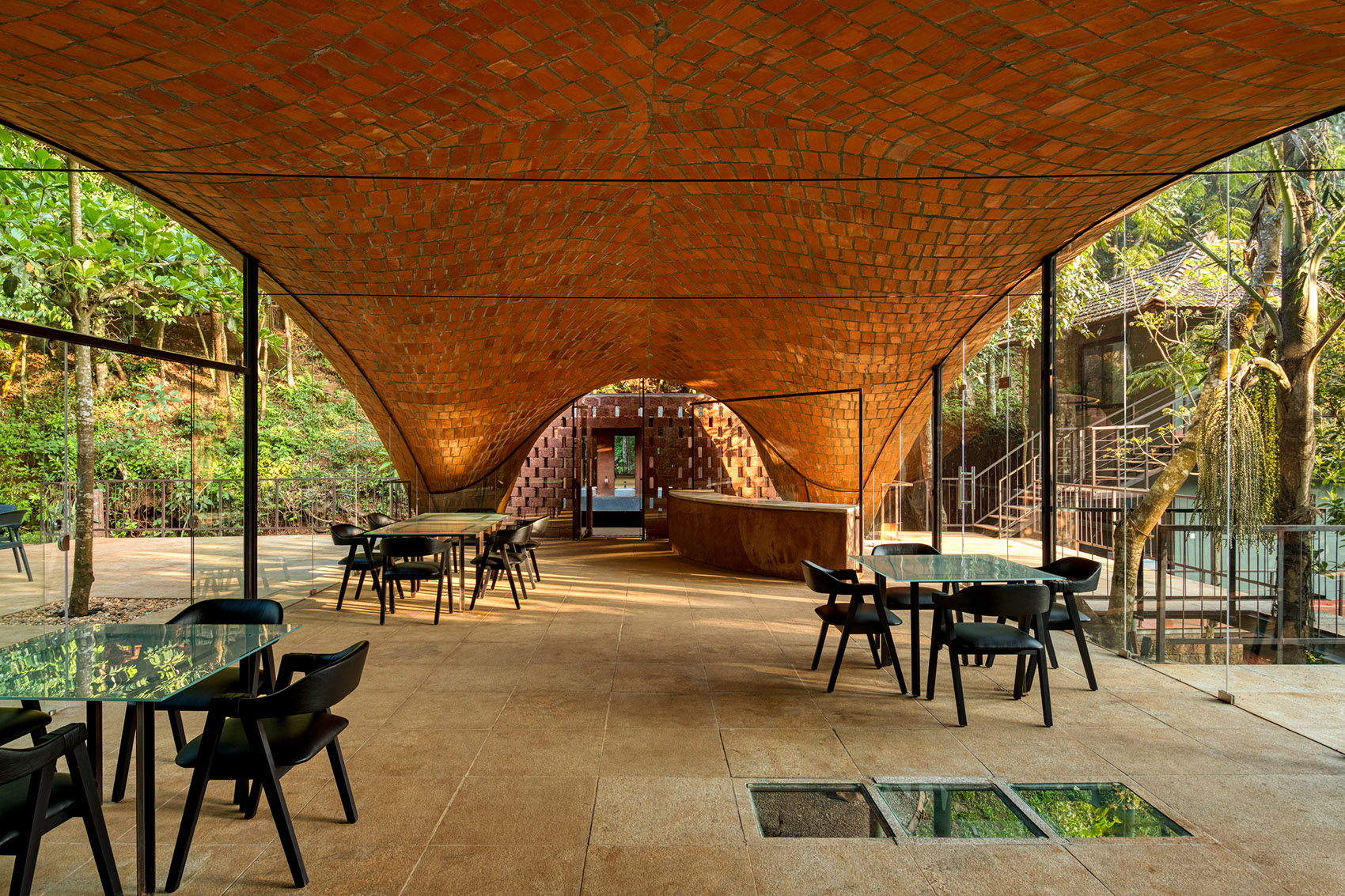 Dining at DevaDhare, India by Play Architecture - 谷德设计网