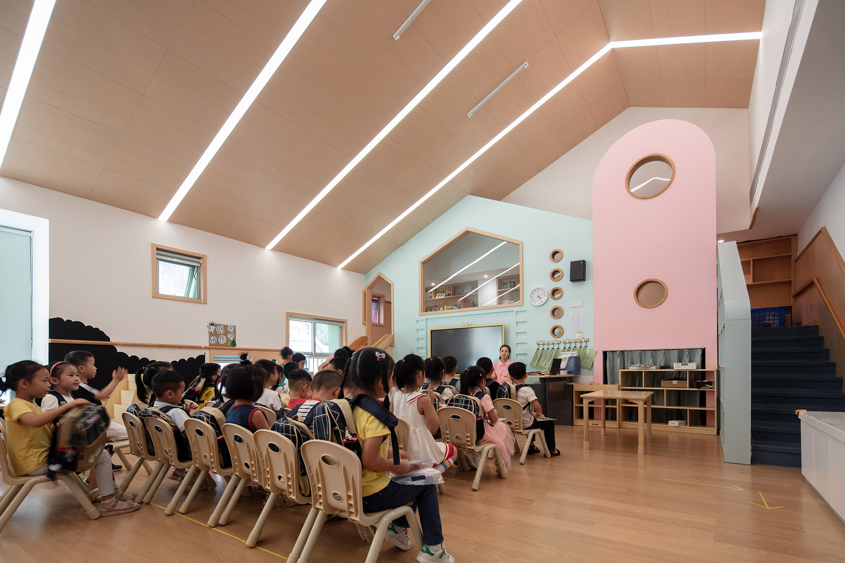 Luping North Kindergarten, Liangjiang New District, Chongqing, China by ...