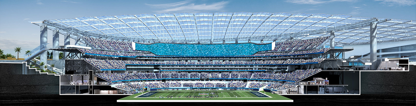 SoFi Stadium by HKS Architects - 谷德设计网