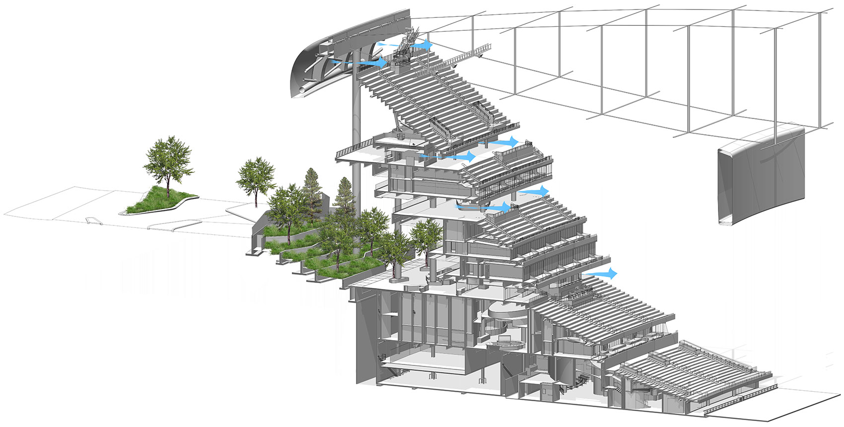 SoFi Stadium by HKS Architects - 谷德设计网