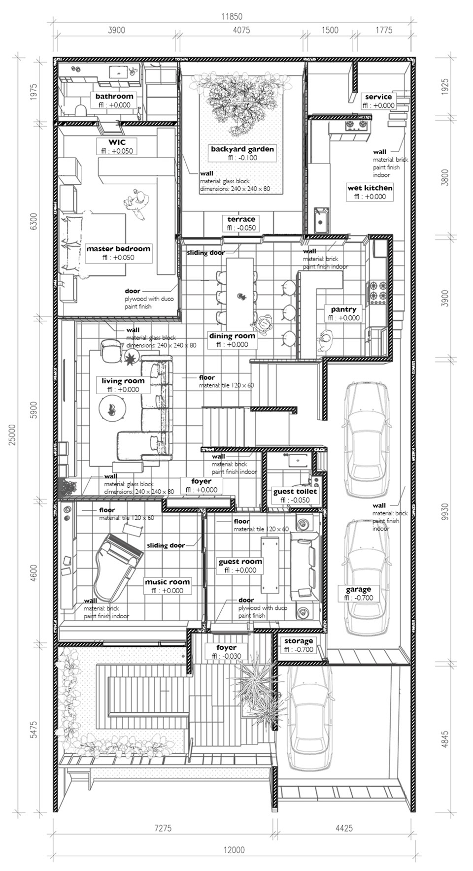 Refraction House, Jakarta by RAD+ar - 谷德设计网