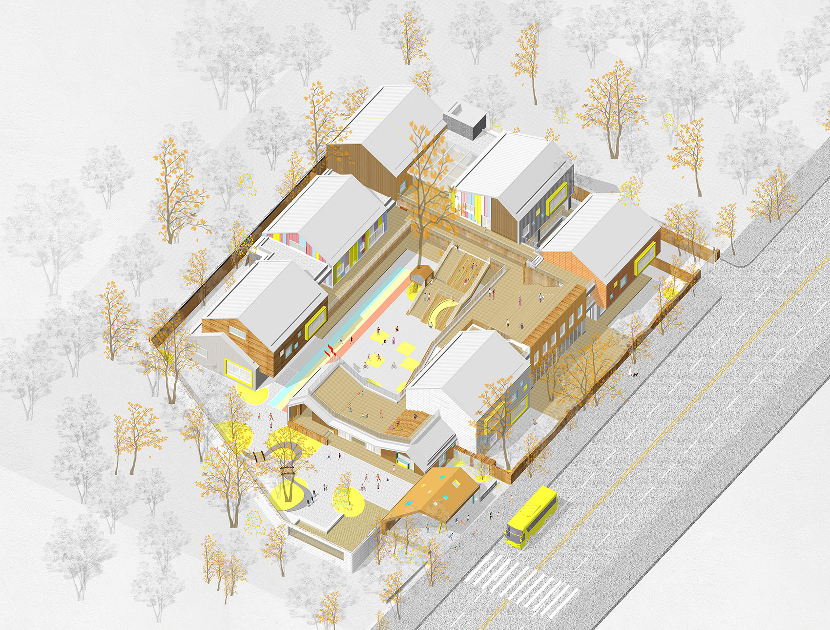 Luping North Kindergarten, Liangjiang New District, Chongqing, China by ...