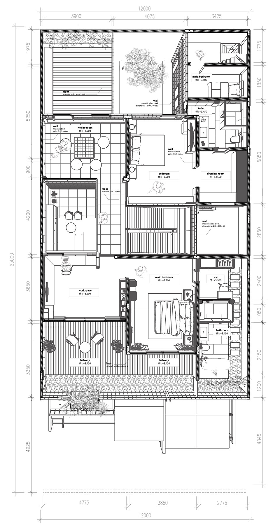 Refraction House, Jakarta by RAD+ar - 谷德设计网