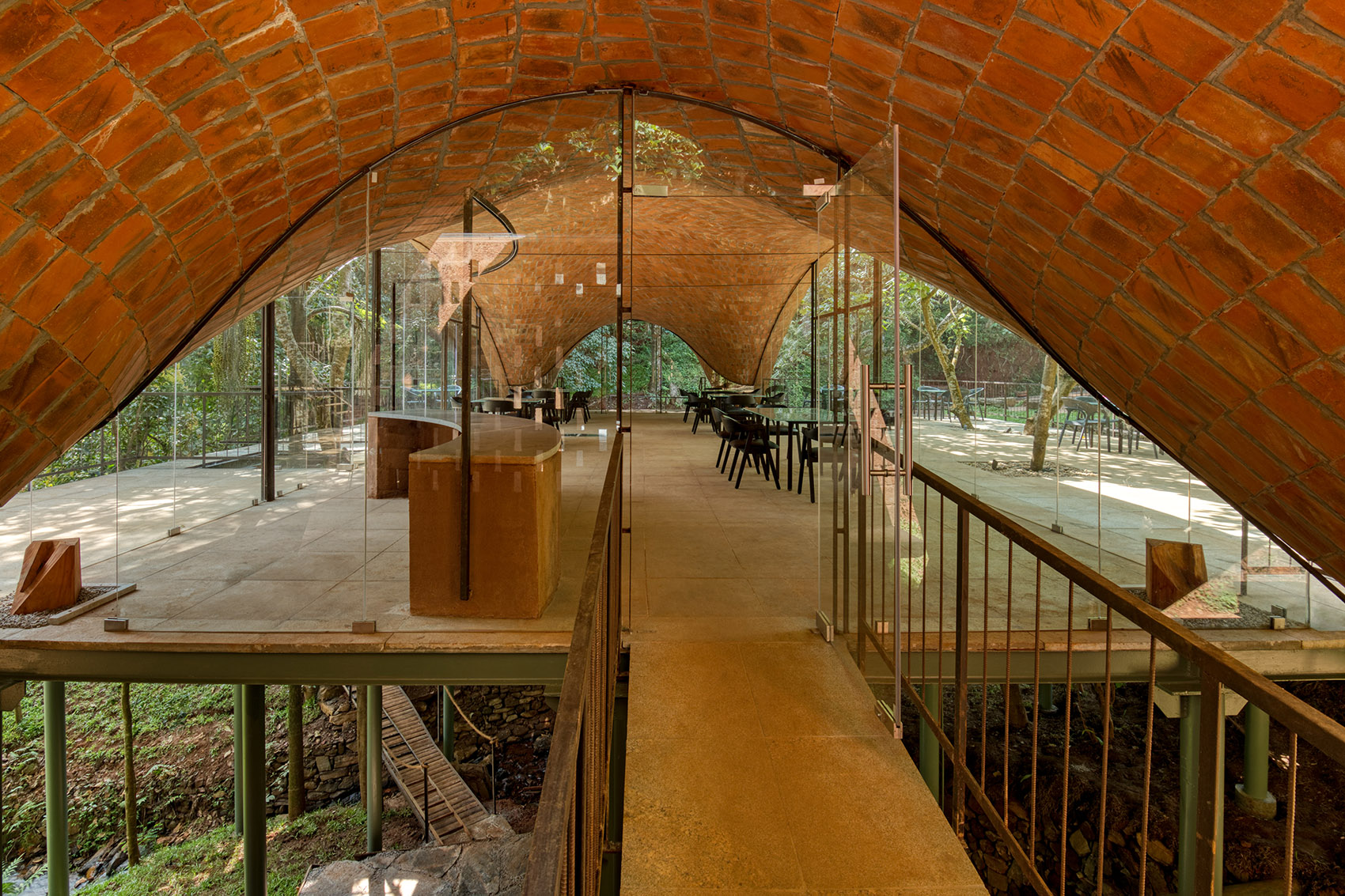 Dining at DevaDhare, India by Play Architecture - 谷德设计网