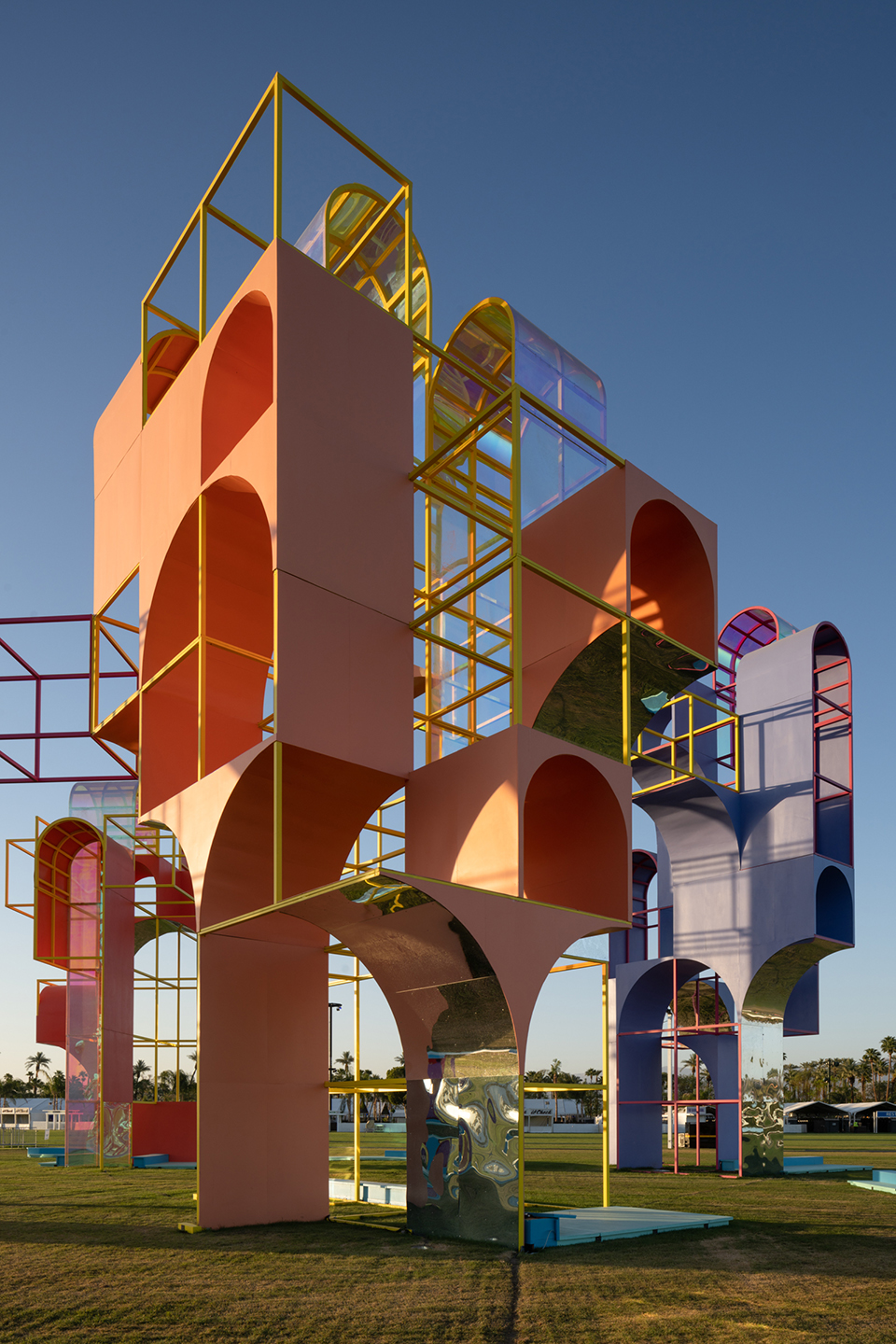 Coachella 2022 Art Installation: The Playground by Architensions - 谷德设计网