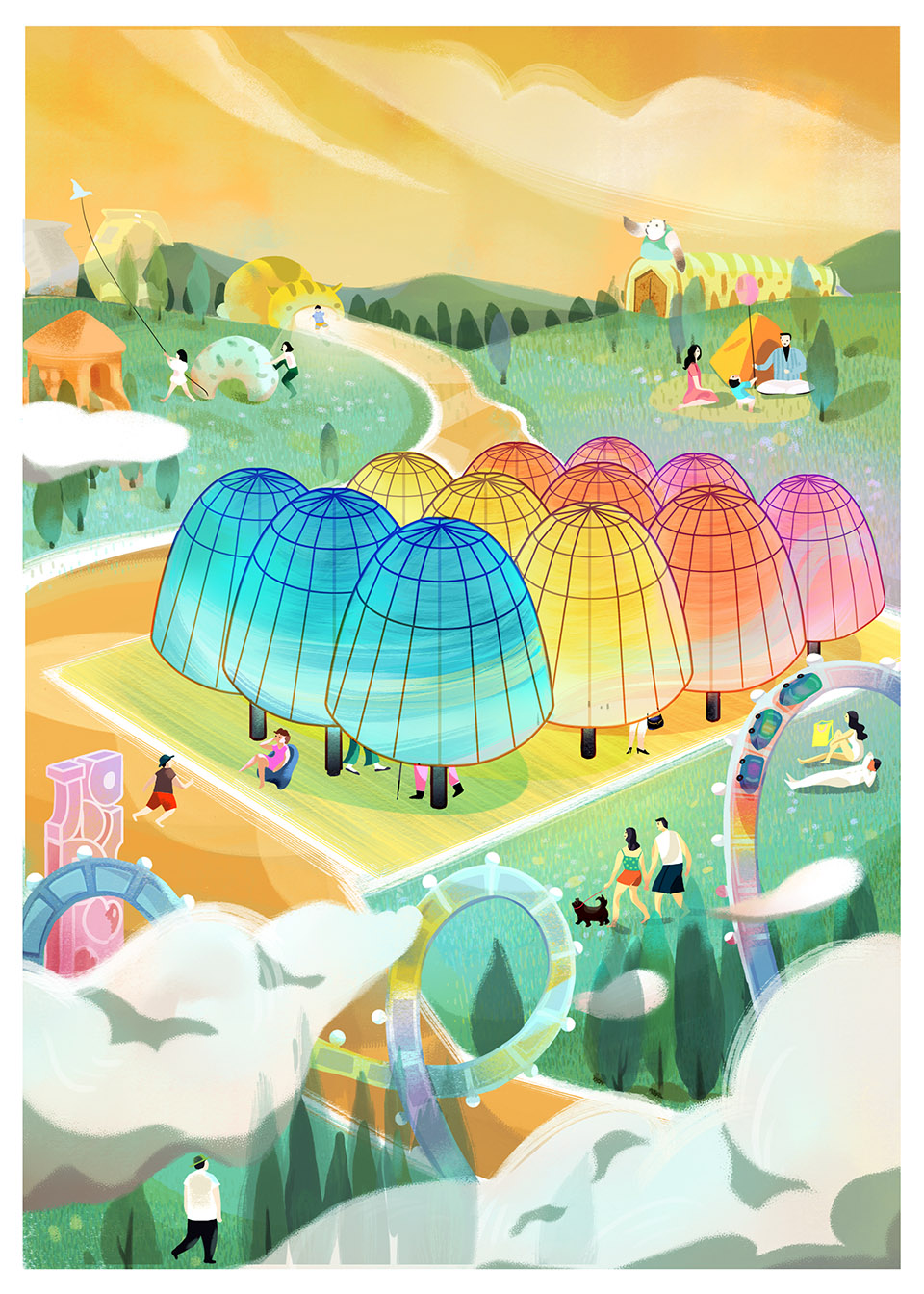 Dream Glow Pavilion, China by Daxing Jizi Design - 谷德设计网