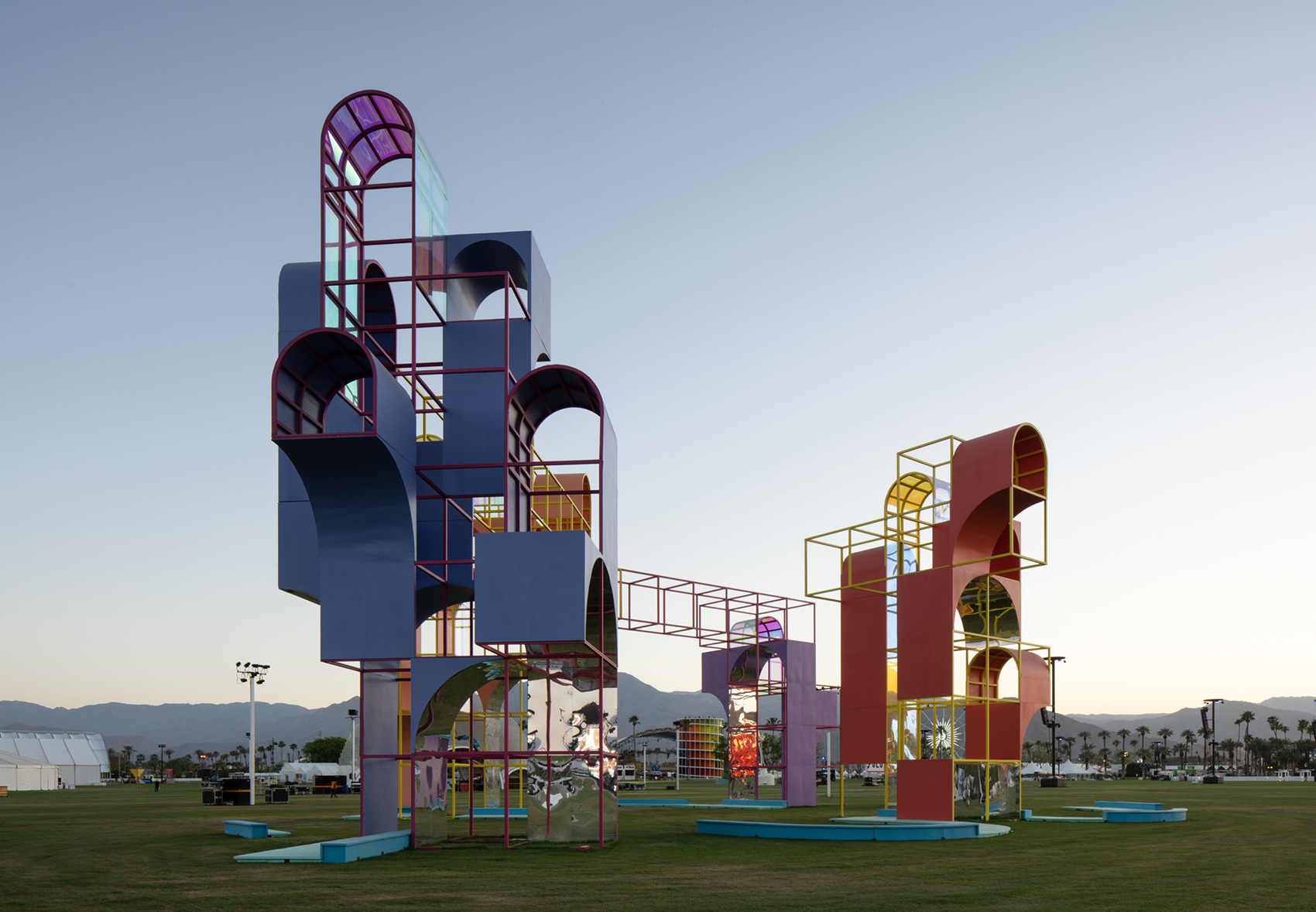 Coachella 2022 Art Installation: The Playground by Architensions - 谷德设计网