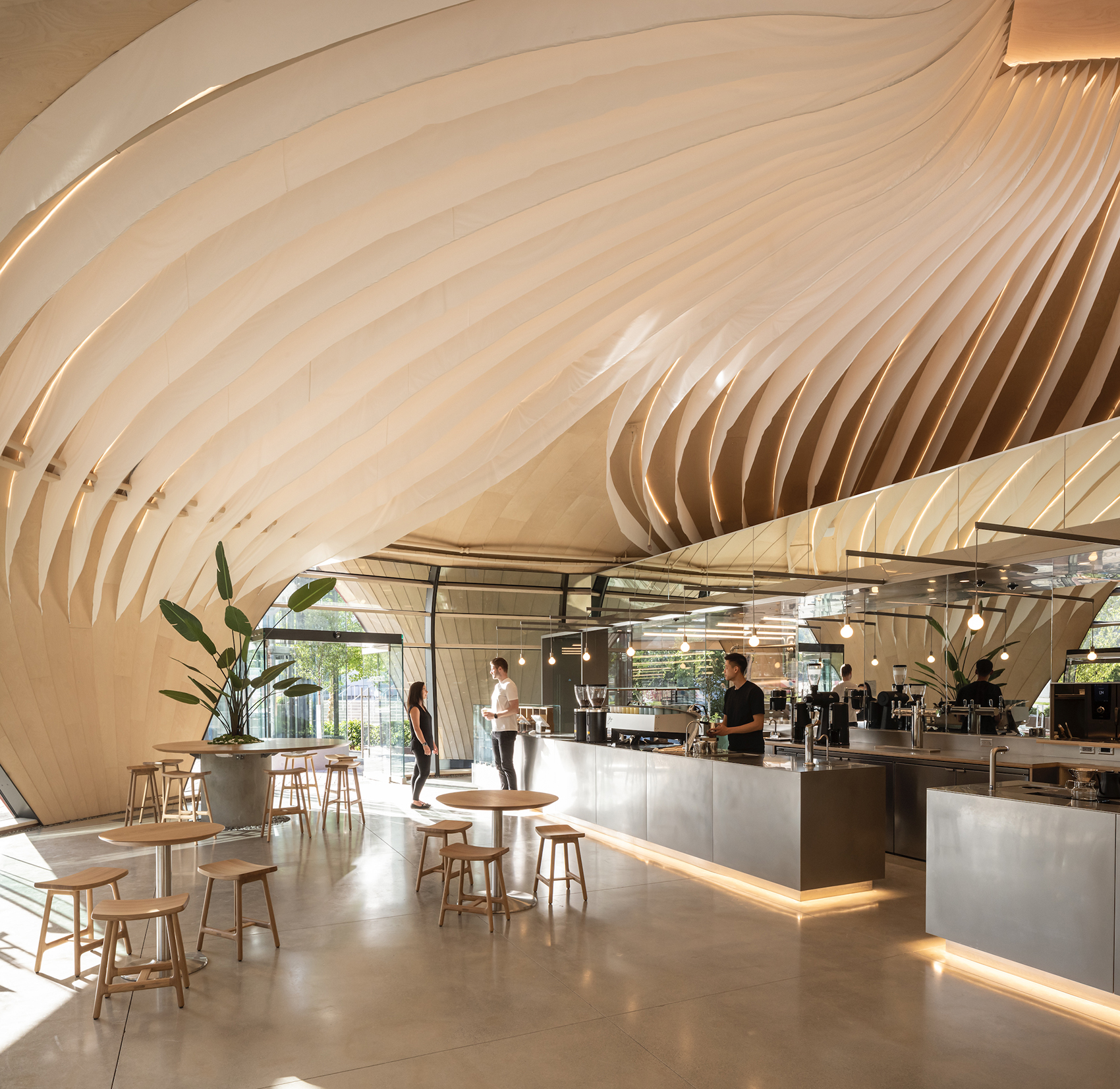 Nemesis Coffee at Great Northern Way by Perkins&Will - 谷德设计网