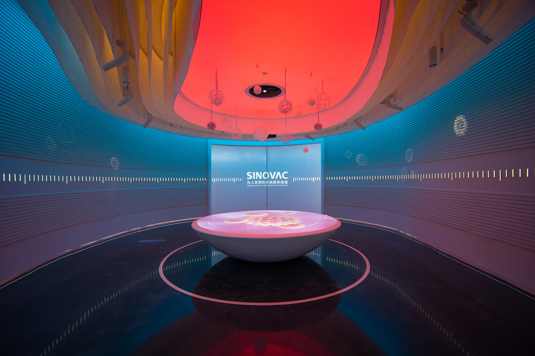 Sinovac Corporate Showroom, Beijing, China by VAVE Studio - 谷德设计网