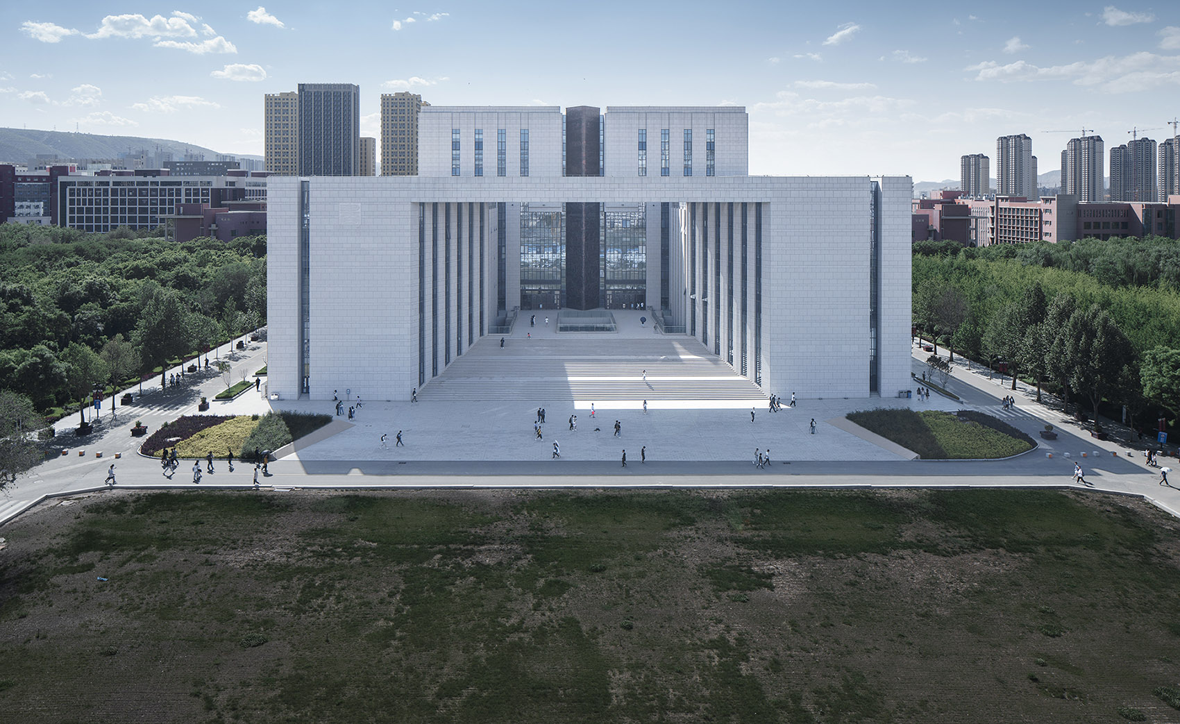 West Campus Library, Lanzhou University of Technology, China by ...