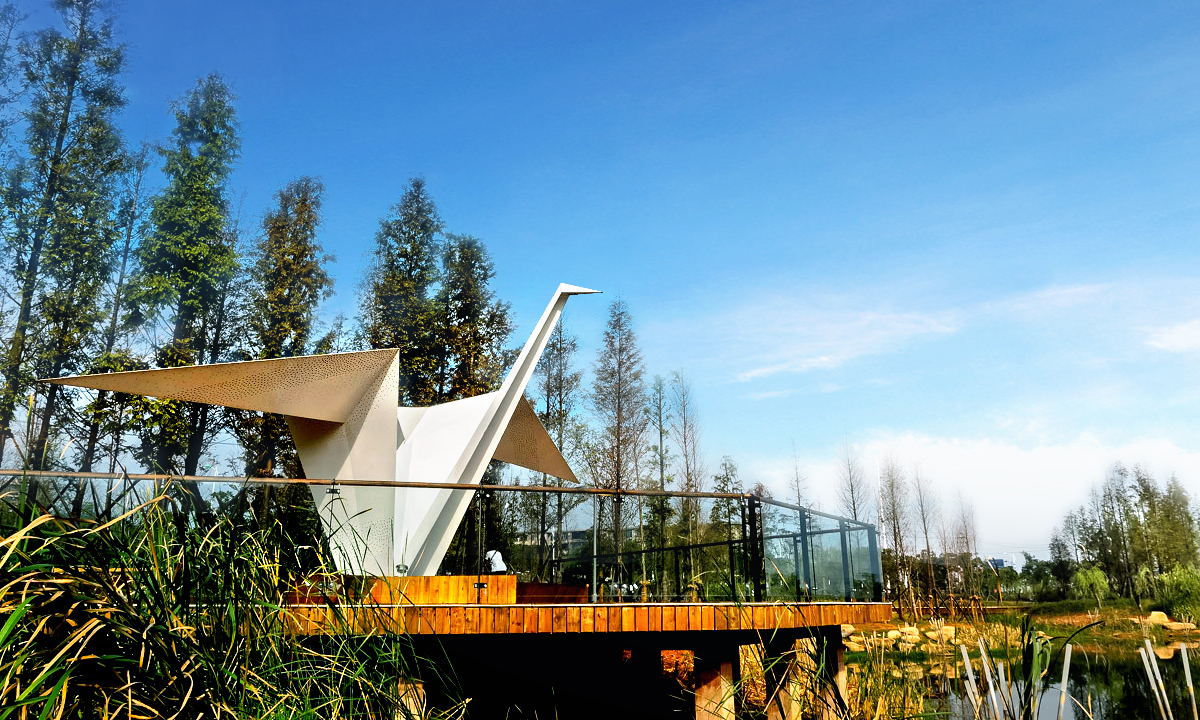 Hunan Xiangtan Muyu Lake Park landscape planning and design, China by ...