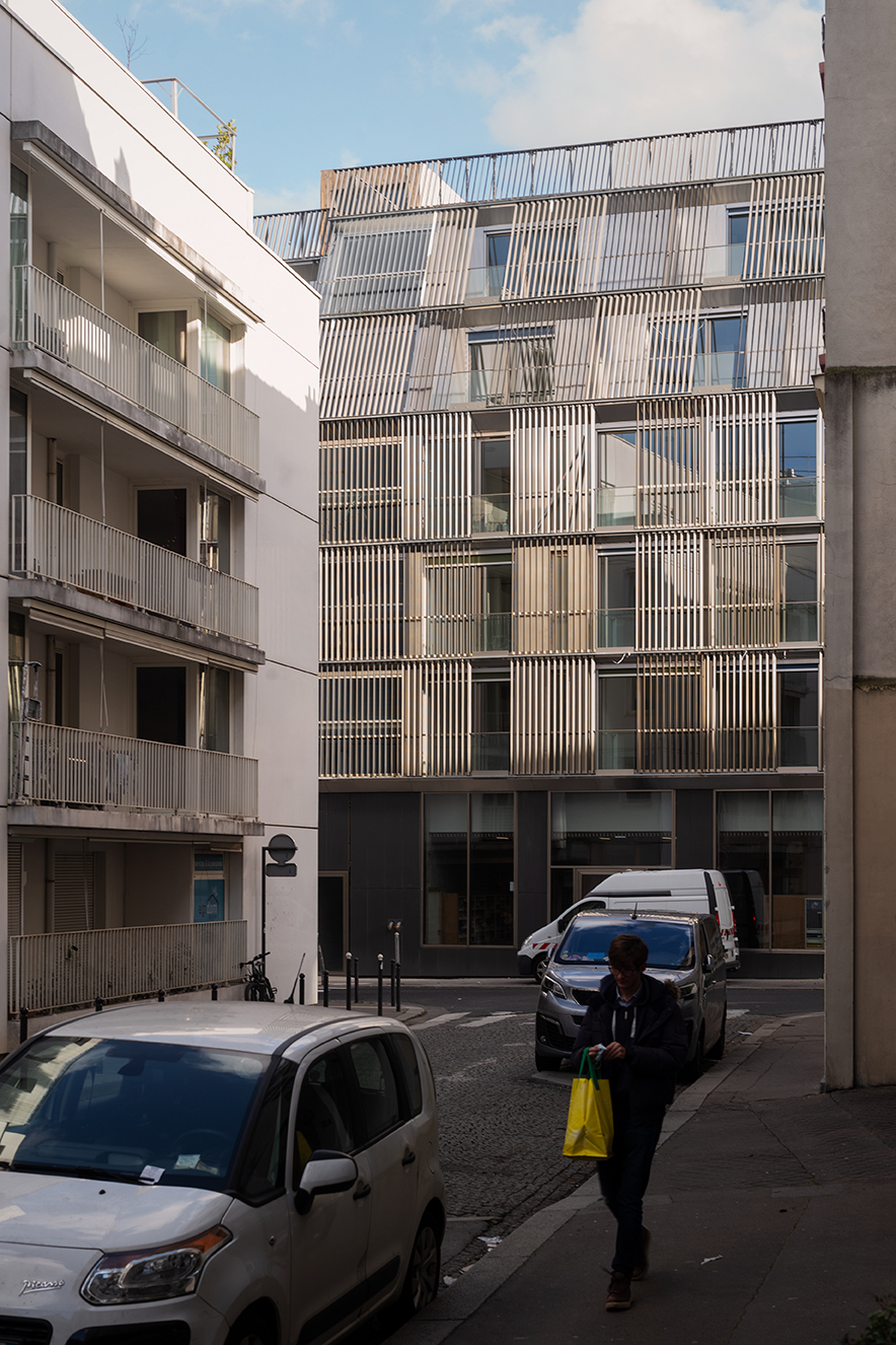 Mixed-use building Rue Castagnary by TANK - 谷德设计网