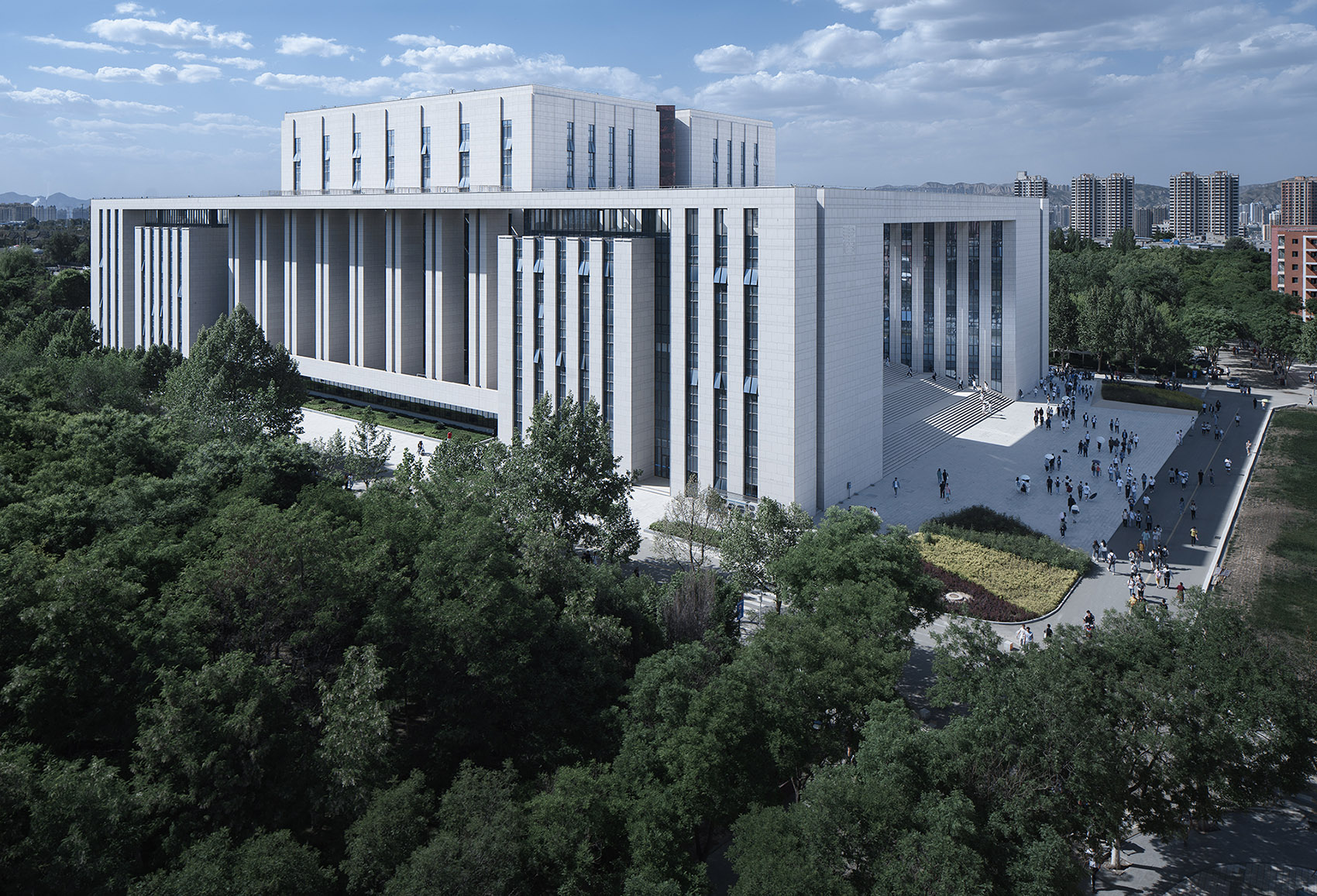West Campus Library, Lanzhou University of Technology, China by ...